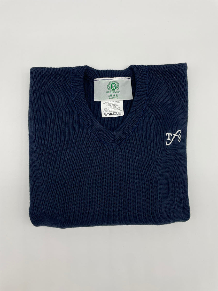 Adult V-Neck Sweater – TFS Shop